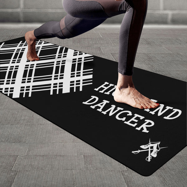 HD Rubber Yoga Mat - Can personalise – The Highland Dancer
