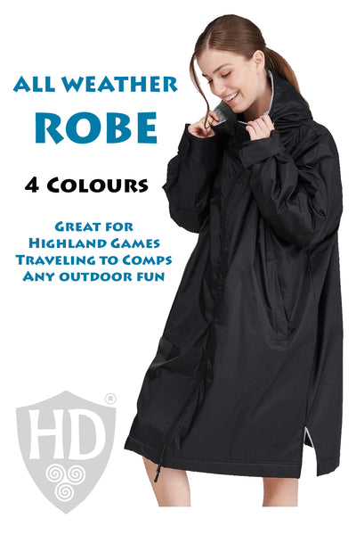 Mairi Maclean School of Dance - ADULTS Dry WEATHER ROBE - BLUE - Free ...