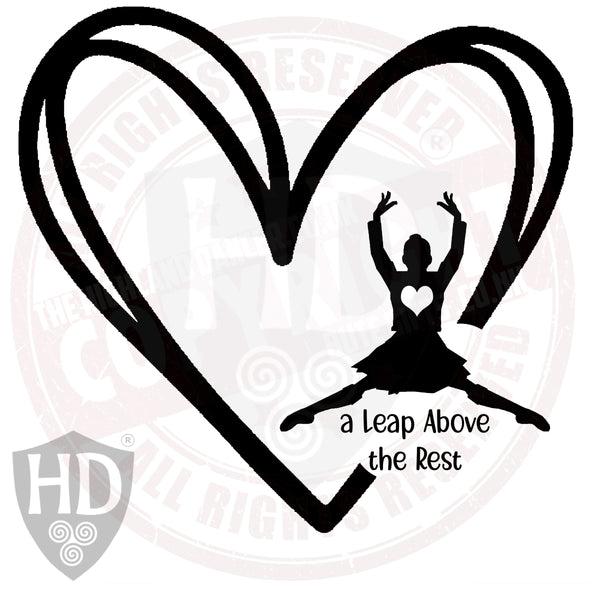 Heart Dancer - A4 SHEET - Girl Dancer – The Highland Dancer