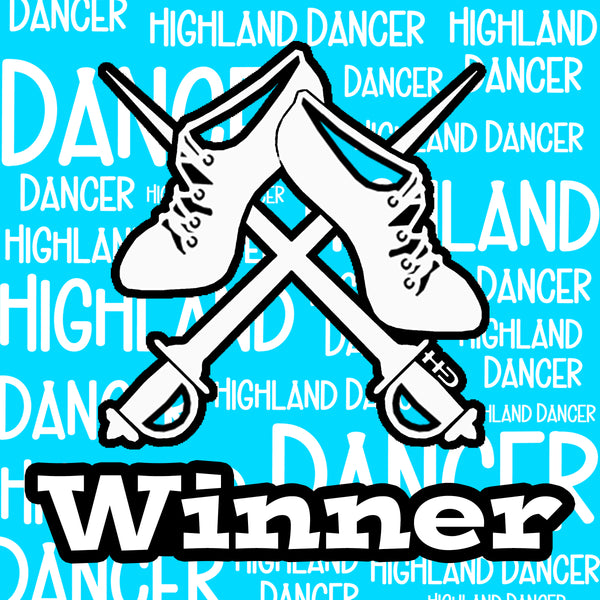 Winner Poster - Free use for comp – The Highland Dancer