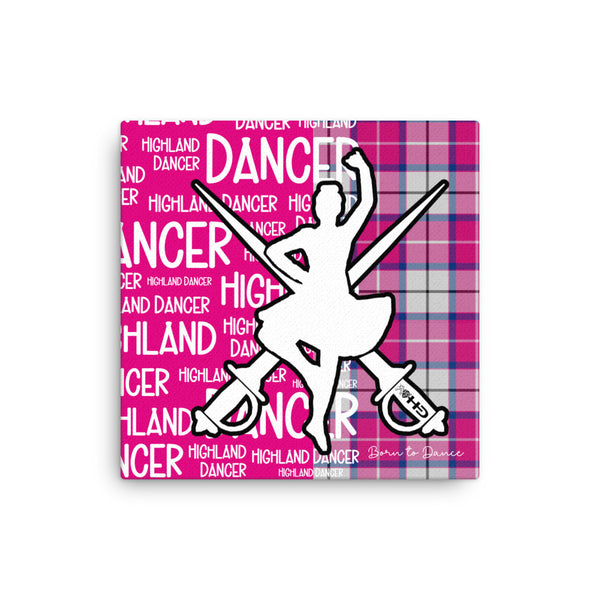 Highland Dancer Canvas # – The Highland Dancer